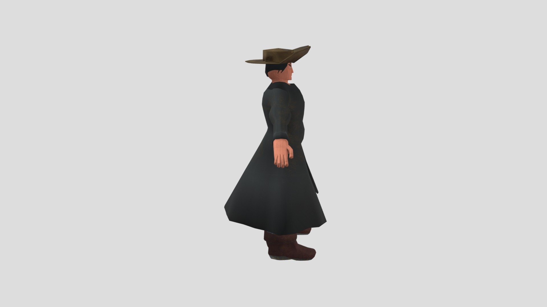 Week 4 Pirate Themed Character - 3D model by Killocroc [0c13eb1 ...