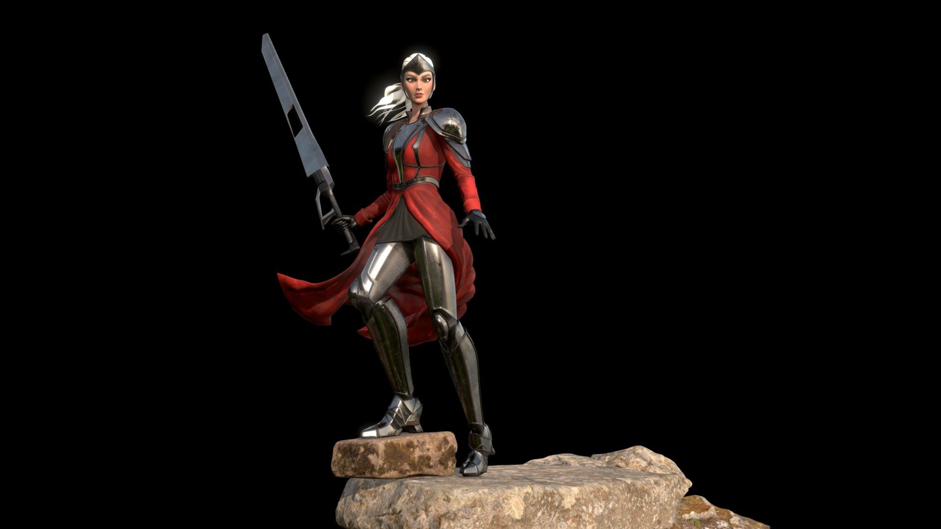 Armored Queen - 3D model by julianpolo [0c145c0] - Sketchfab