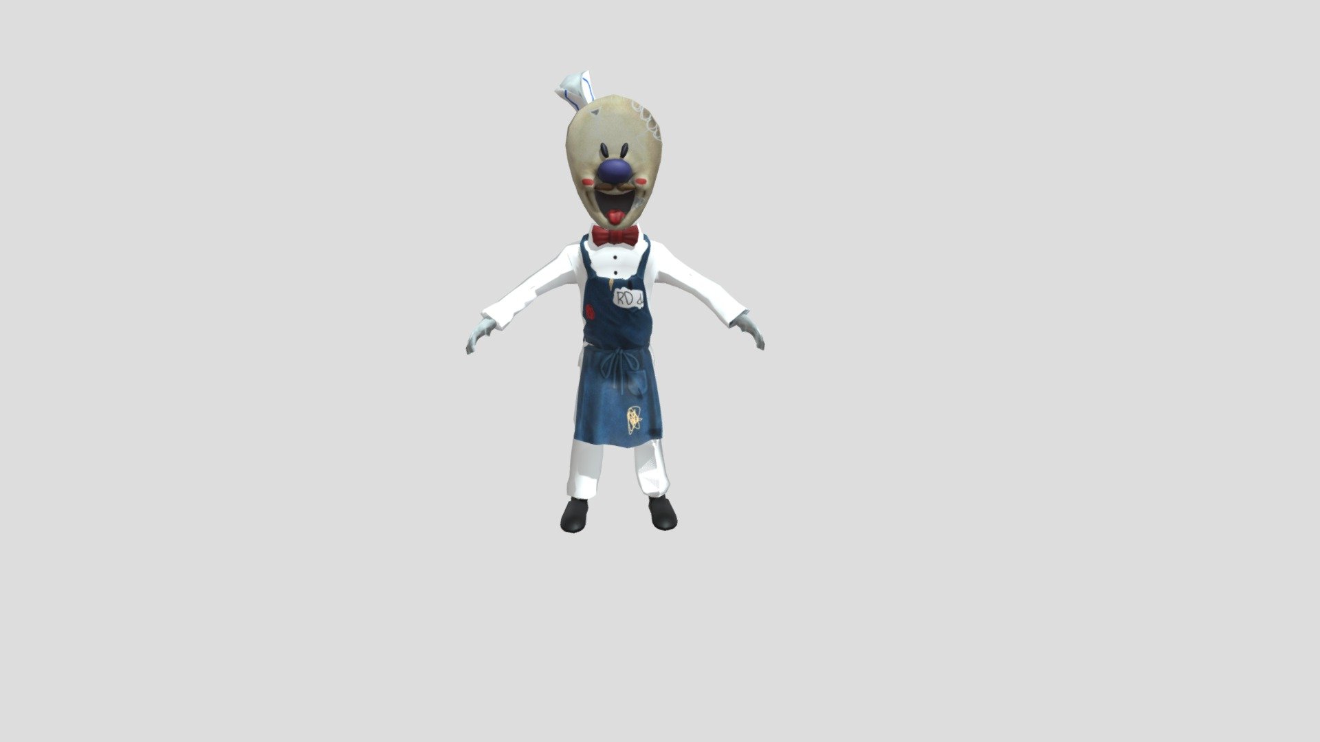 Evil Nun 2 Ice Cream 4 Joseph in Rod stile - Download Free 3D model by Unit games (@UnitGames ...