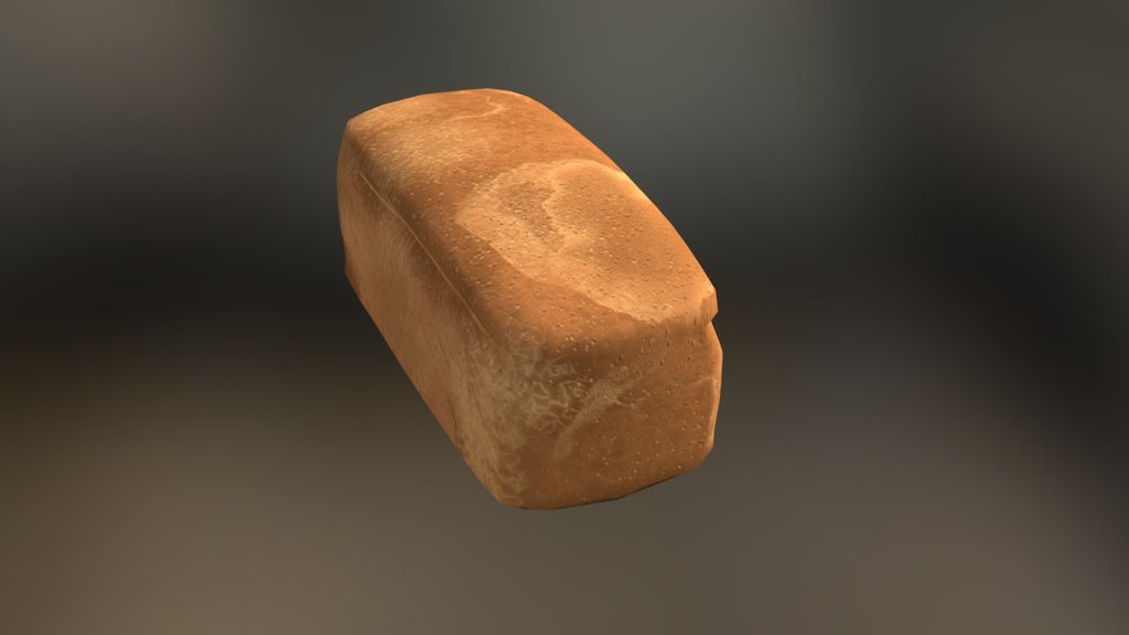 Loaf of Bread - Download Free 3D model by HossamElrayes [0c15986 ...
