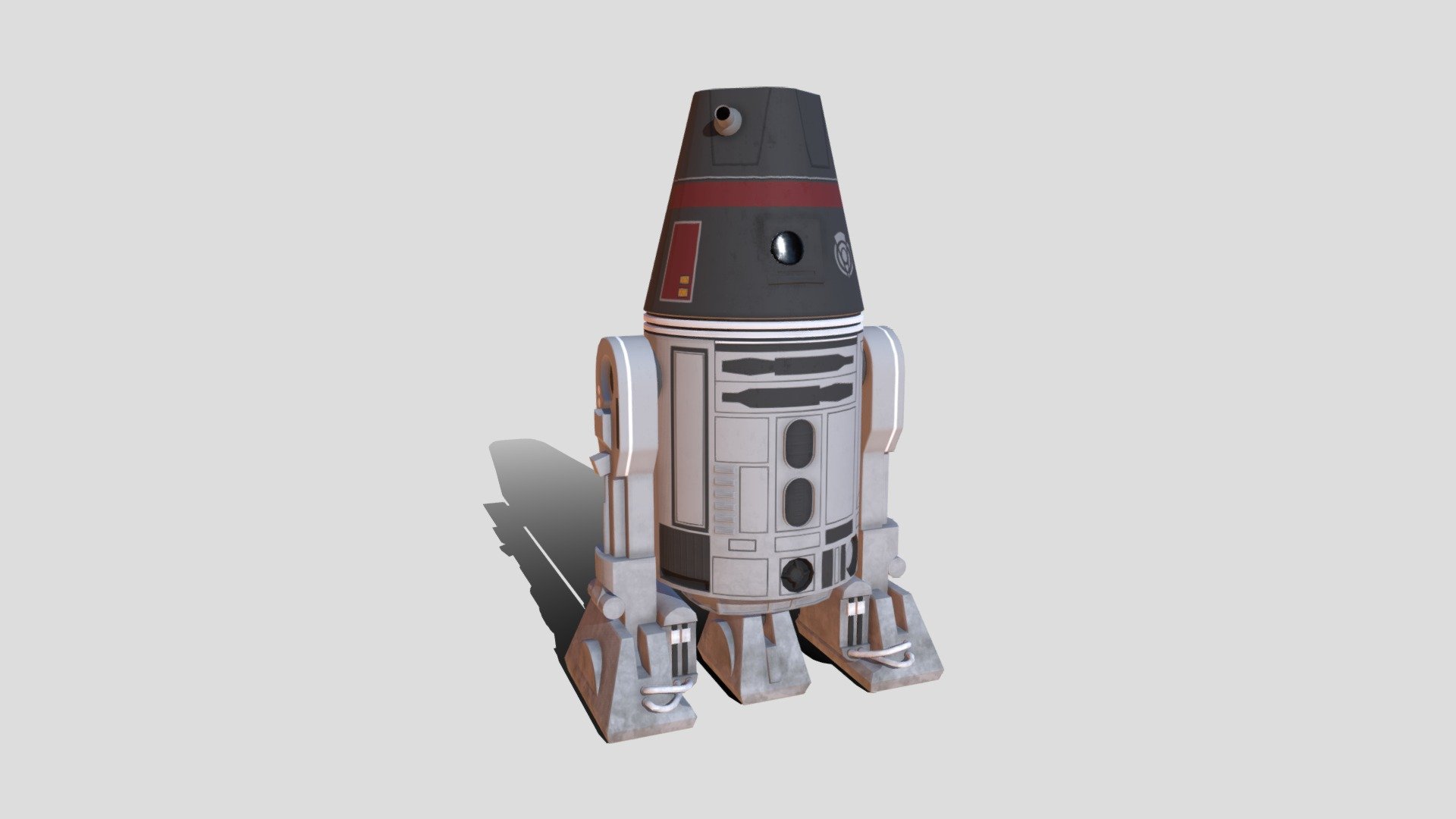 Imperial Courier Droid - Download Free 3D model by KO71K [0c159ca ...