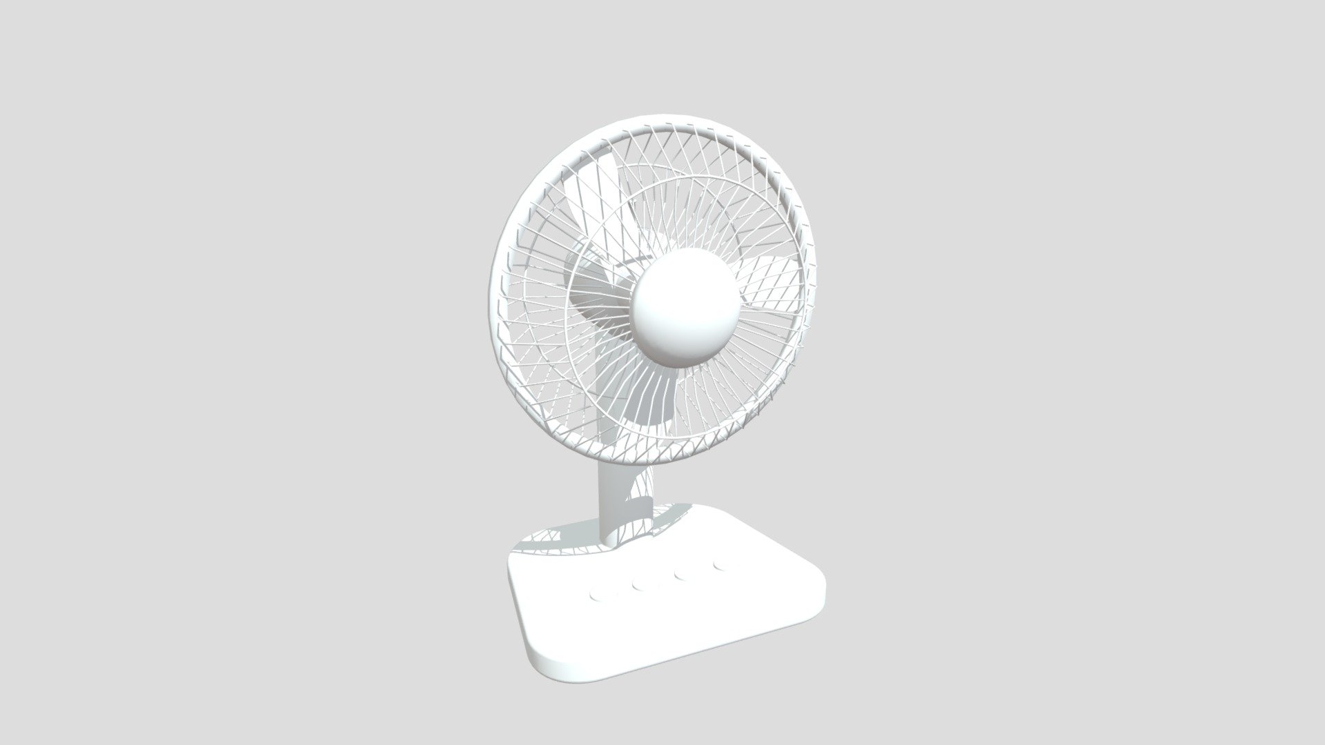 Electric Fan Model - 3D model by mimmiehellgirl [0c1ba2c] - Sketchfab