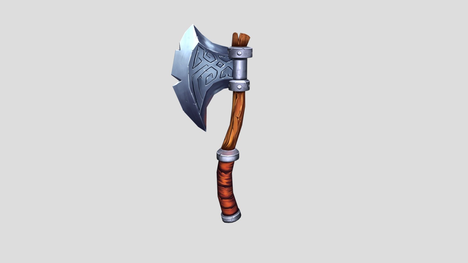 Hand painted Axe texture practice - 3D model by a01197986 [0c1ce15 ...
