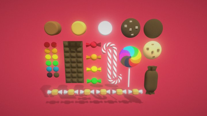 Candy 3D models - Sketchfab