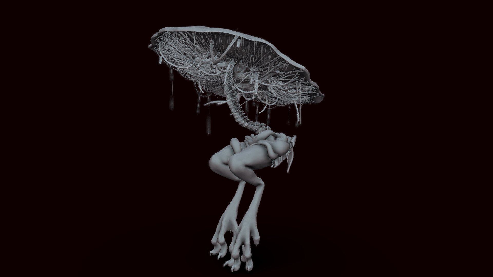 Unfold to Shroom - 3D model by Gareth Brewer (@gbrew44) [0c1f7ac ...