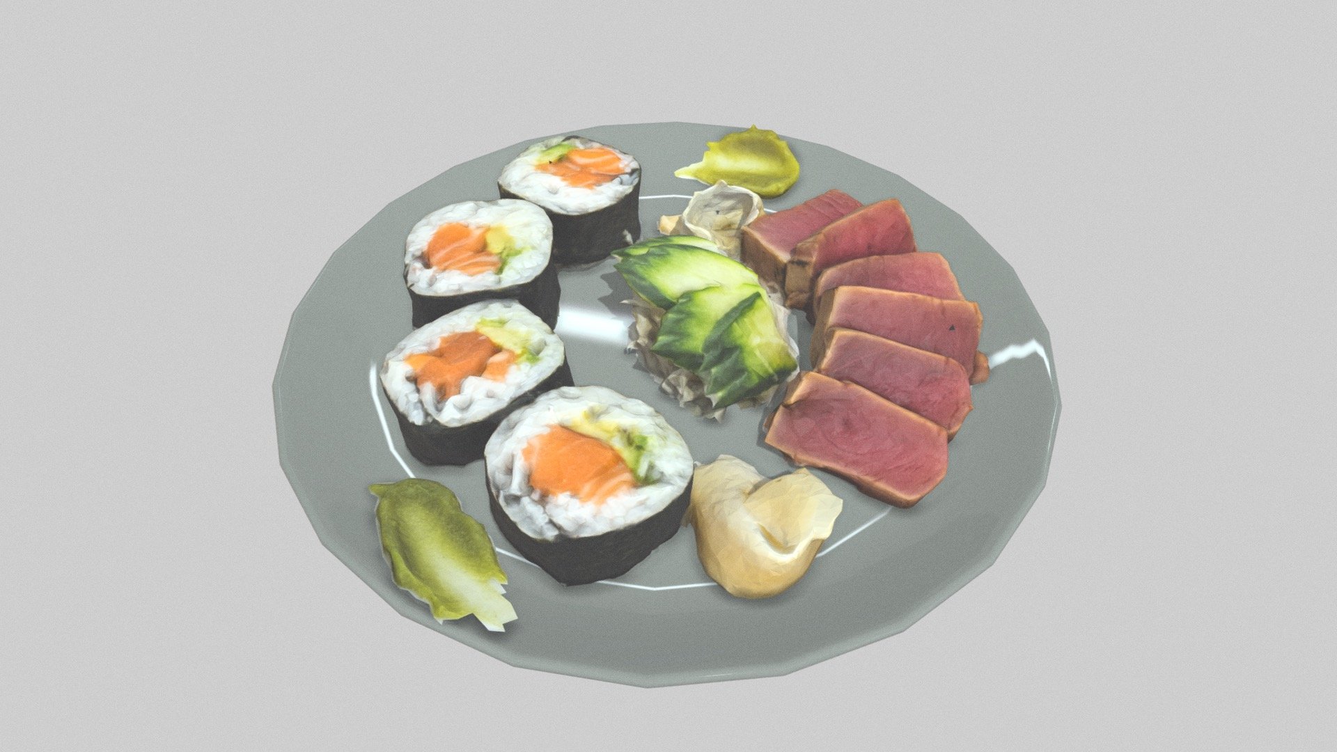 Sushi scan - Download Free 3D model by Katydid (@Katydid.) [0c1fb7b ...