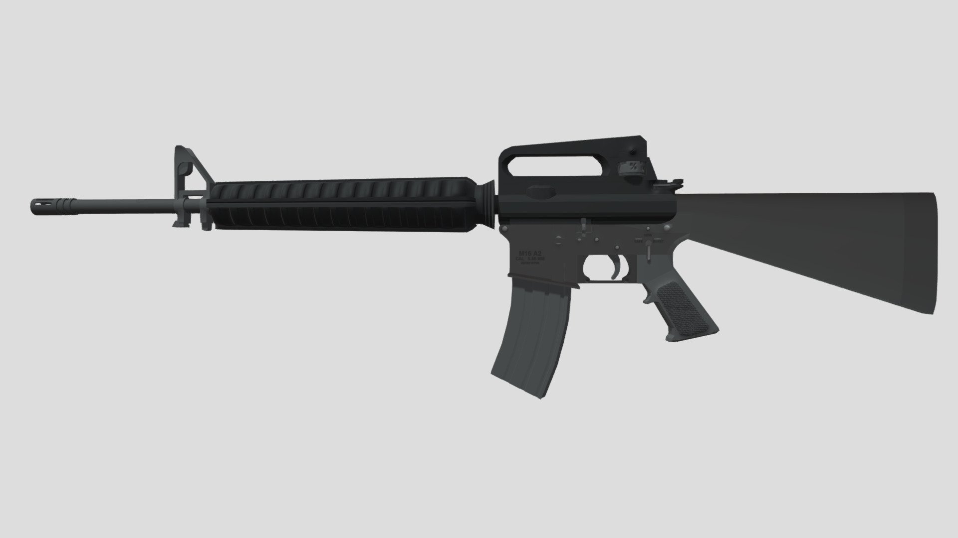 M16 A2 Rifle - 3D model by SkyBearer245 [0c203bd] - Sketchfab