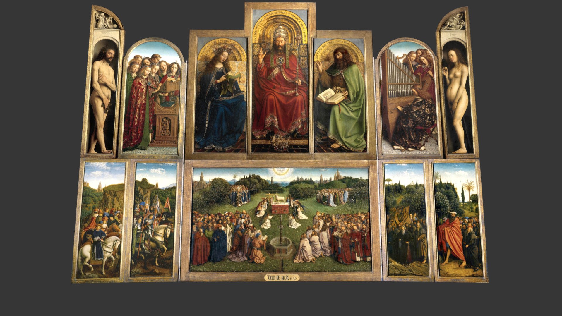 The Ghent Altarpiece - Download Free 3D model by Glenn Gunhouse ...