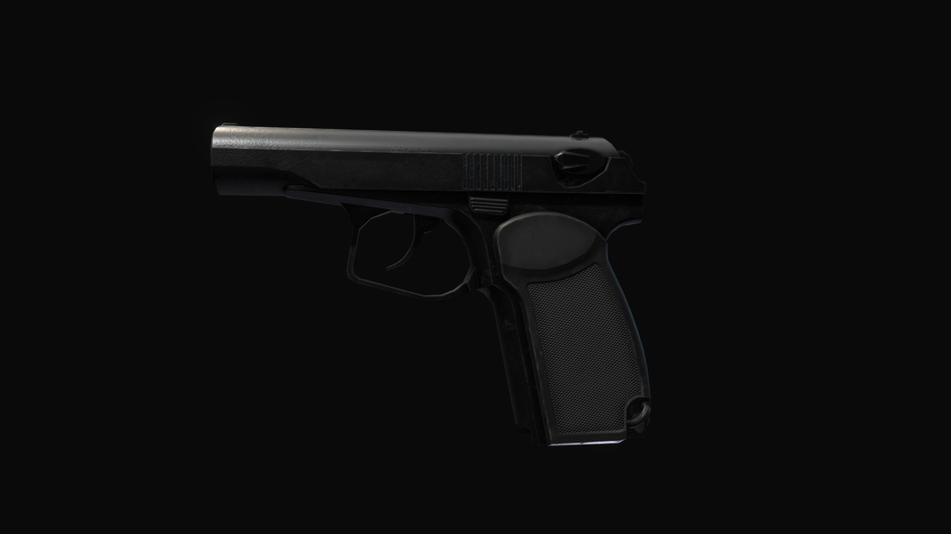 Makarov PM - 3D model by Oskar Kassander (@kassanderoskar) [0c233f1 ...