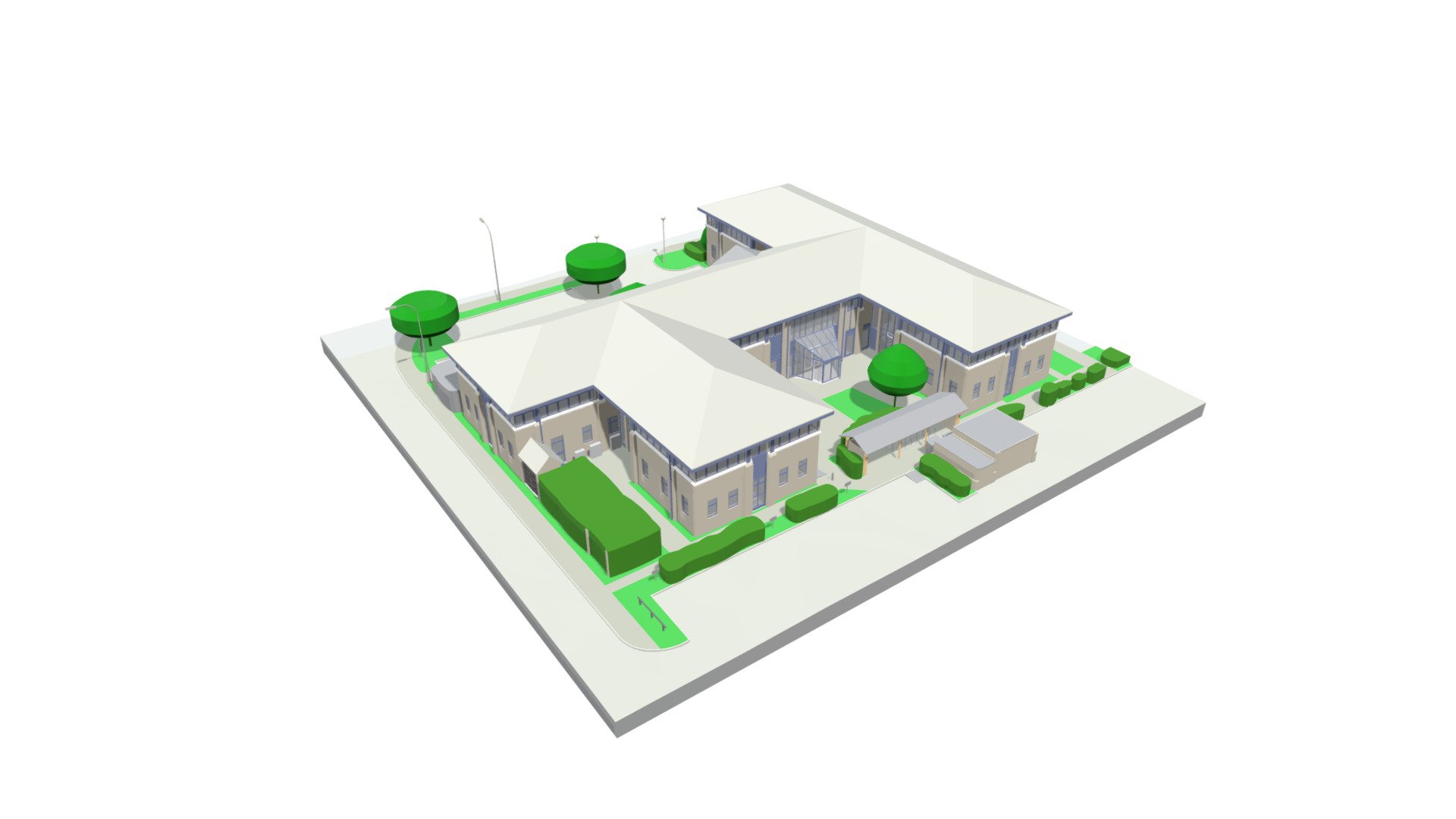 Jordan Hill (Murrey) - 3D Building Model - (E,C) - 3D model by Holding ...