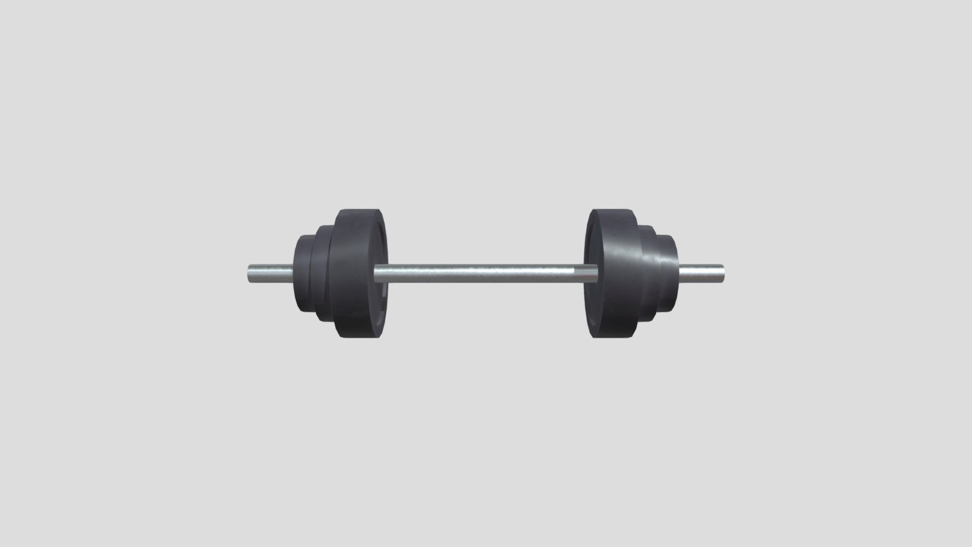 Barbell - Download Free 3D model by archief19 [0c25bfd] - Sketchfab