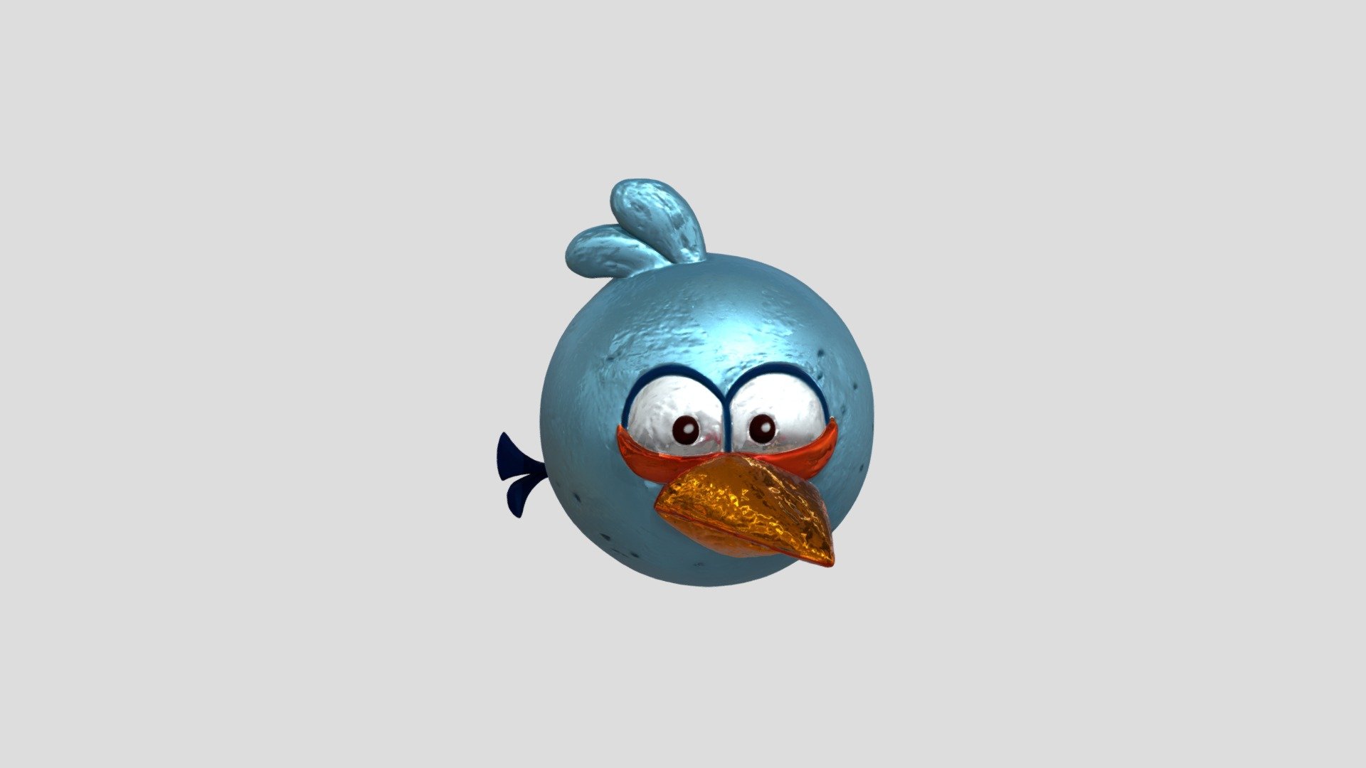 Blue Bird - Download Free 3D model by spongobe452 [0c26262] - Sketchfab