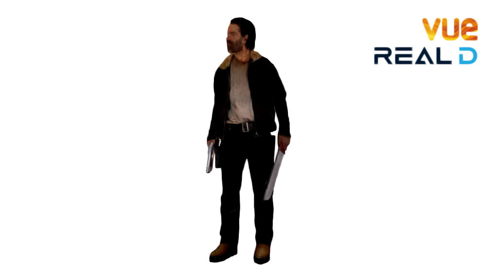 Rick Grimes - 3D model by RealD [0c271a1] - Sketchfab