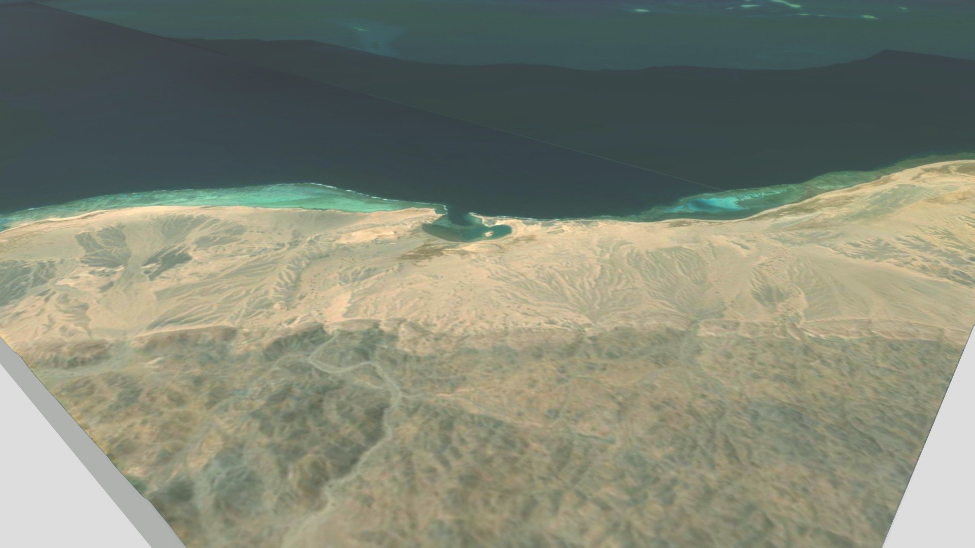 NEOM and the Red Sea Saudi Arabia - n26 e035 - Buy Royalty Free 3D ...