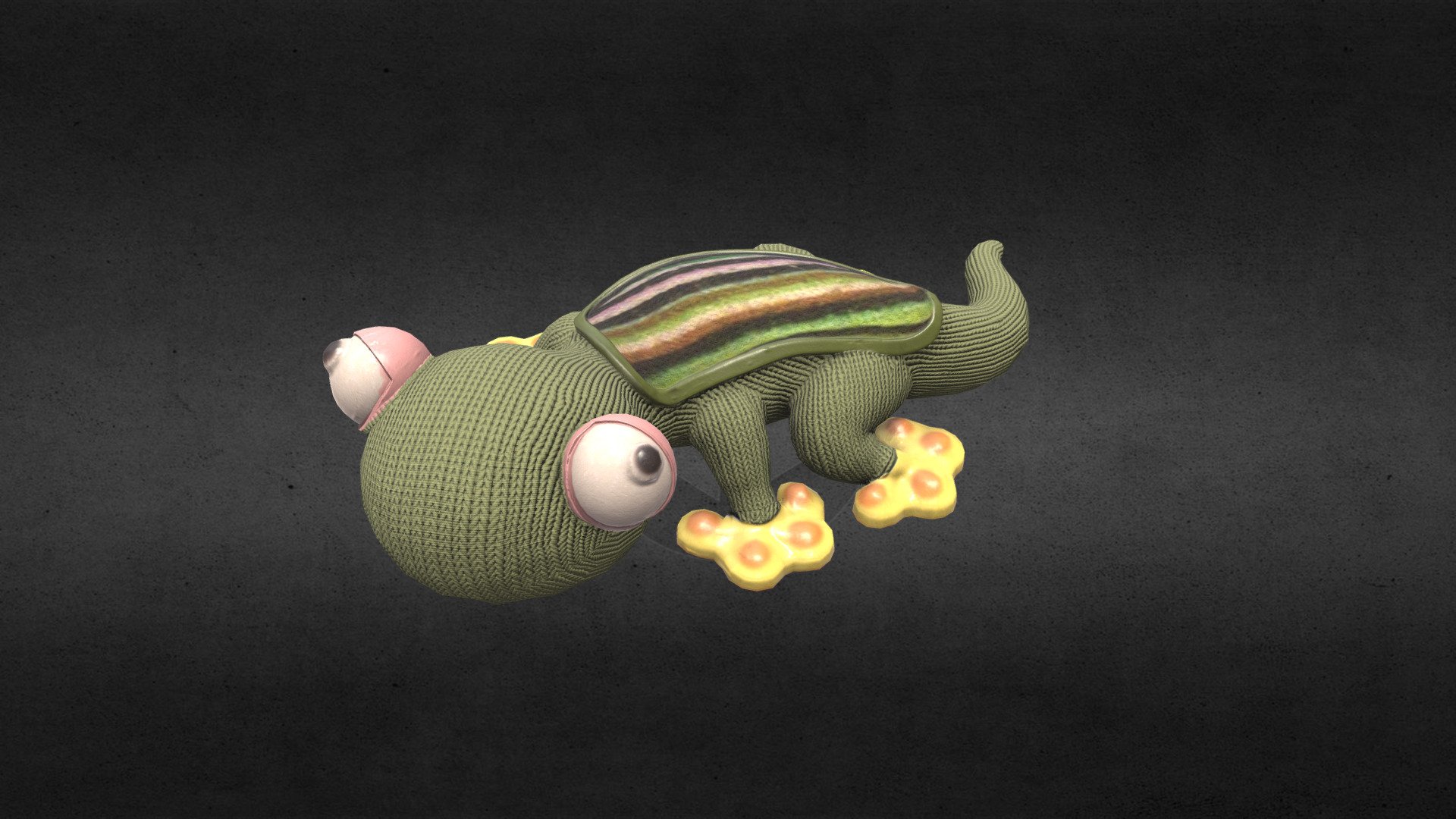 Lizard - 3D model by Aleksandr Pustovoichenko (@Alex_Ossora) [0c28585 ...