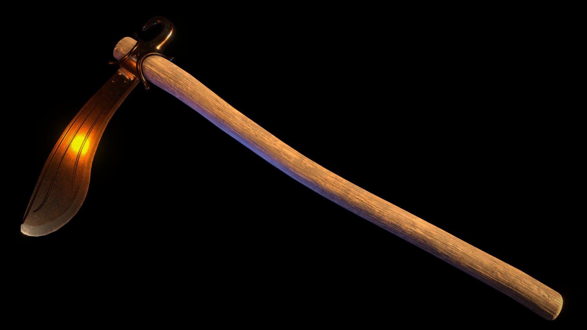 War Pick Persian #1 - Buy Royalty Free 3D model by The Ancient Forge ...
