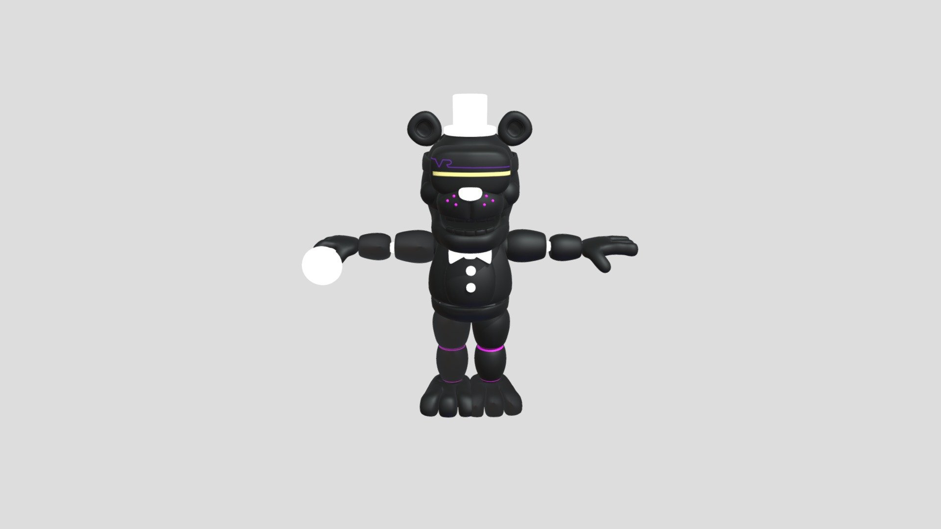 Adv Vr Toy Freddy - Download Free 3D model by glichtrap [0c2a2a0 ...