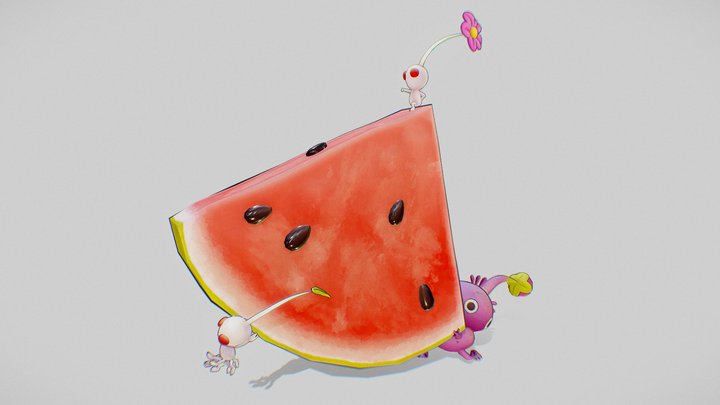 Pikmin 3D models - Sketchfab