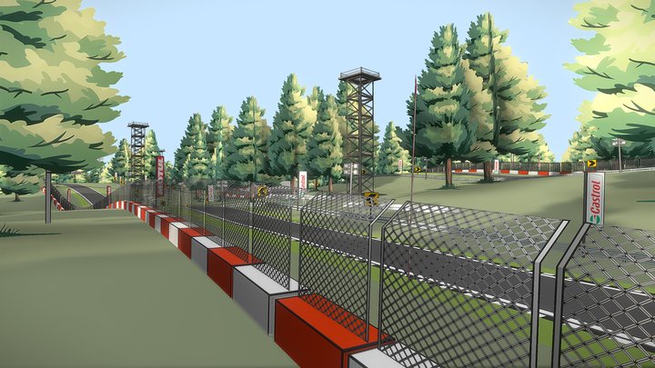 Road 3D models - Sketchfab
