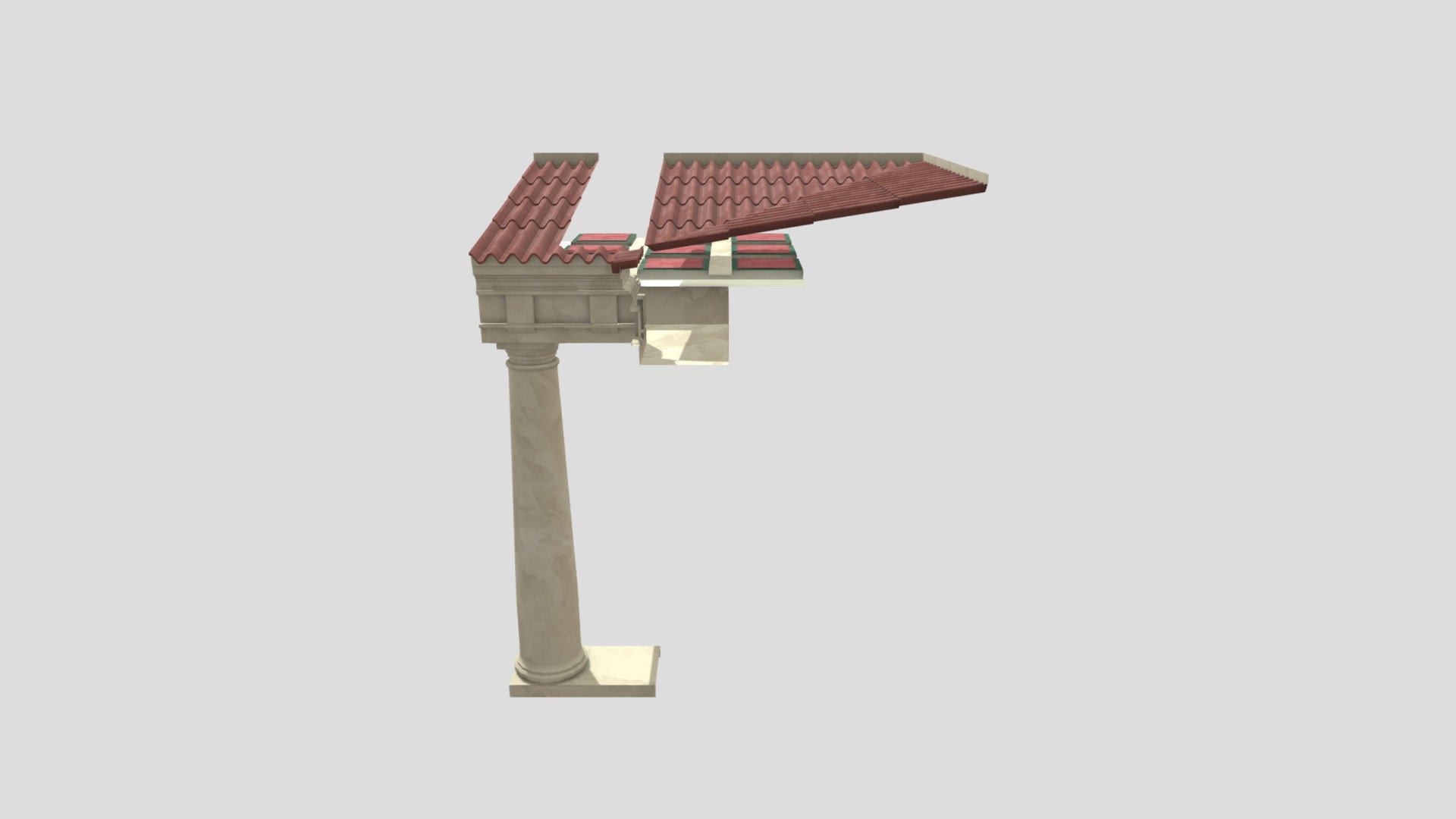 Modular Props: Roof - 3D model by Maje [0c2c938] - Sketchfab