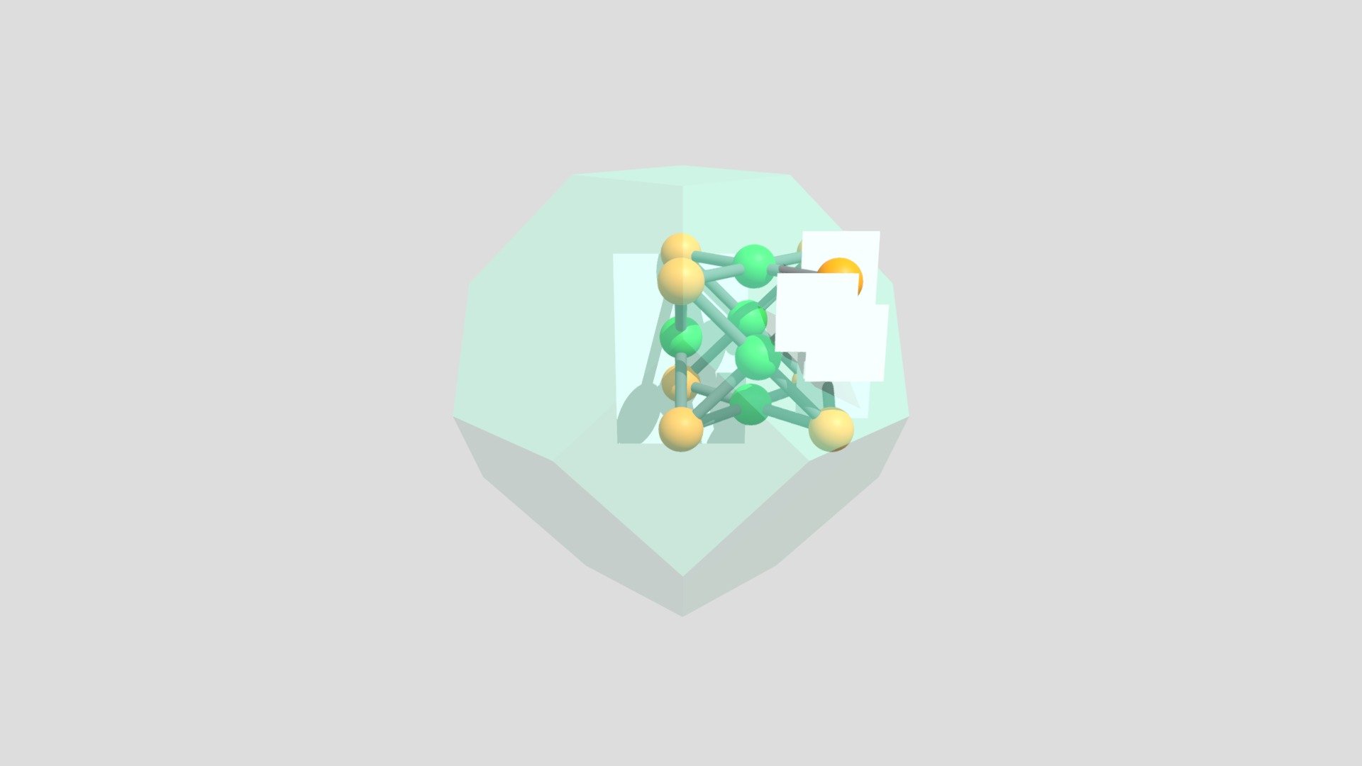 Face-Centered Cubic (FCC) Lattice Brillouin Zone - Download Free 3D ...