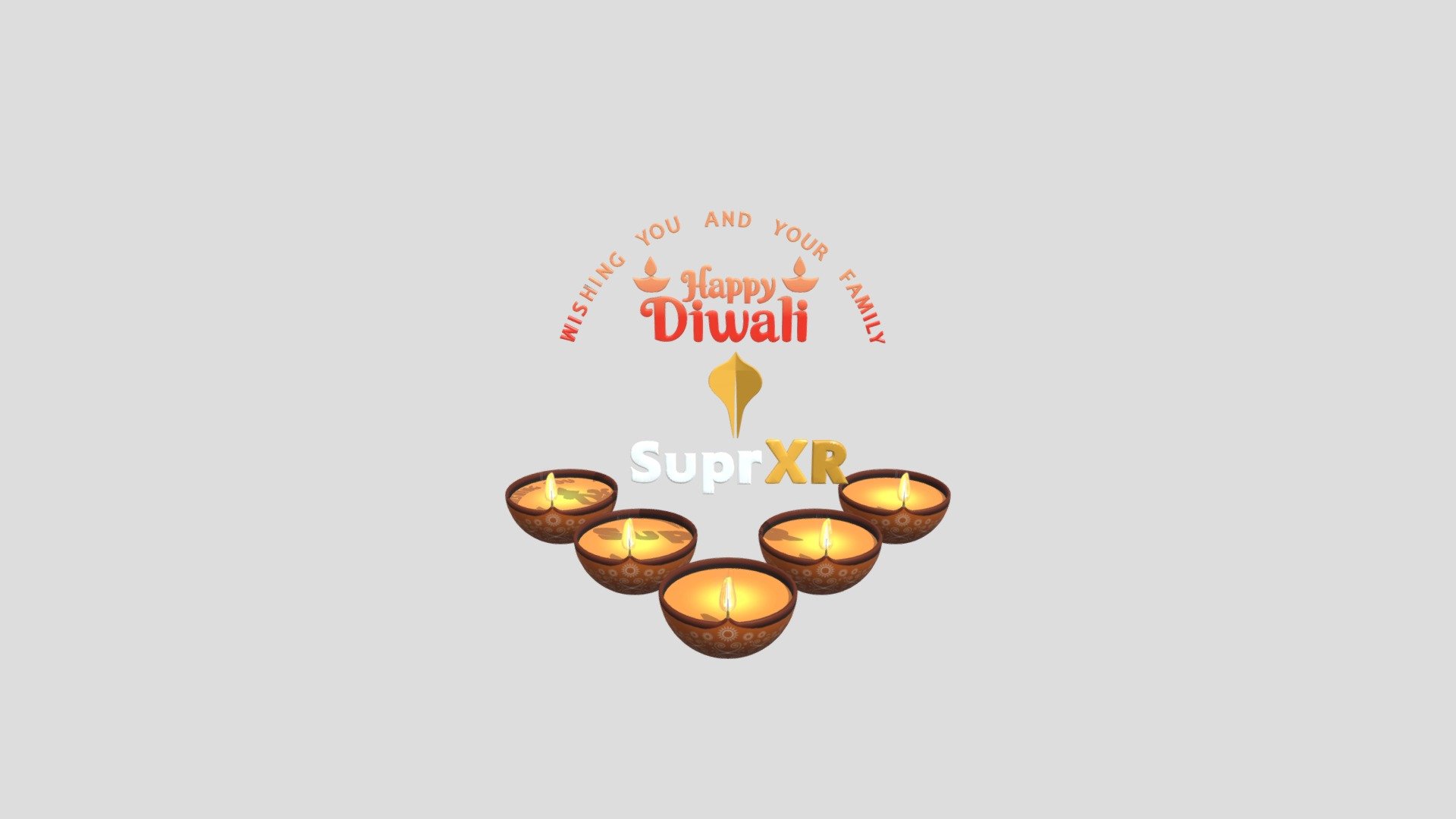Diwali Greeting - 3D model by Ajgamer261 [0c2dc90] - Sketchfab