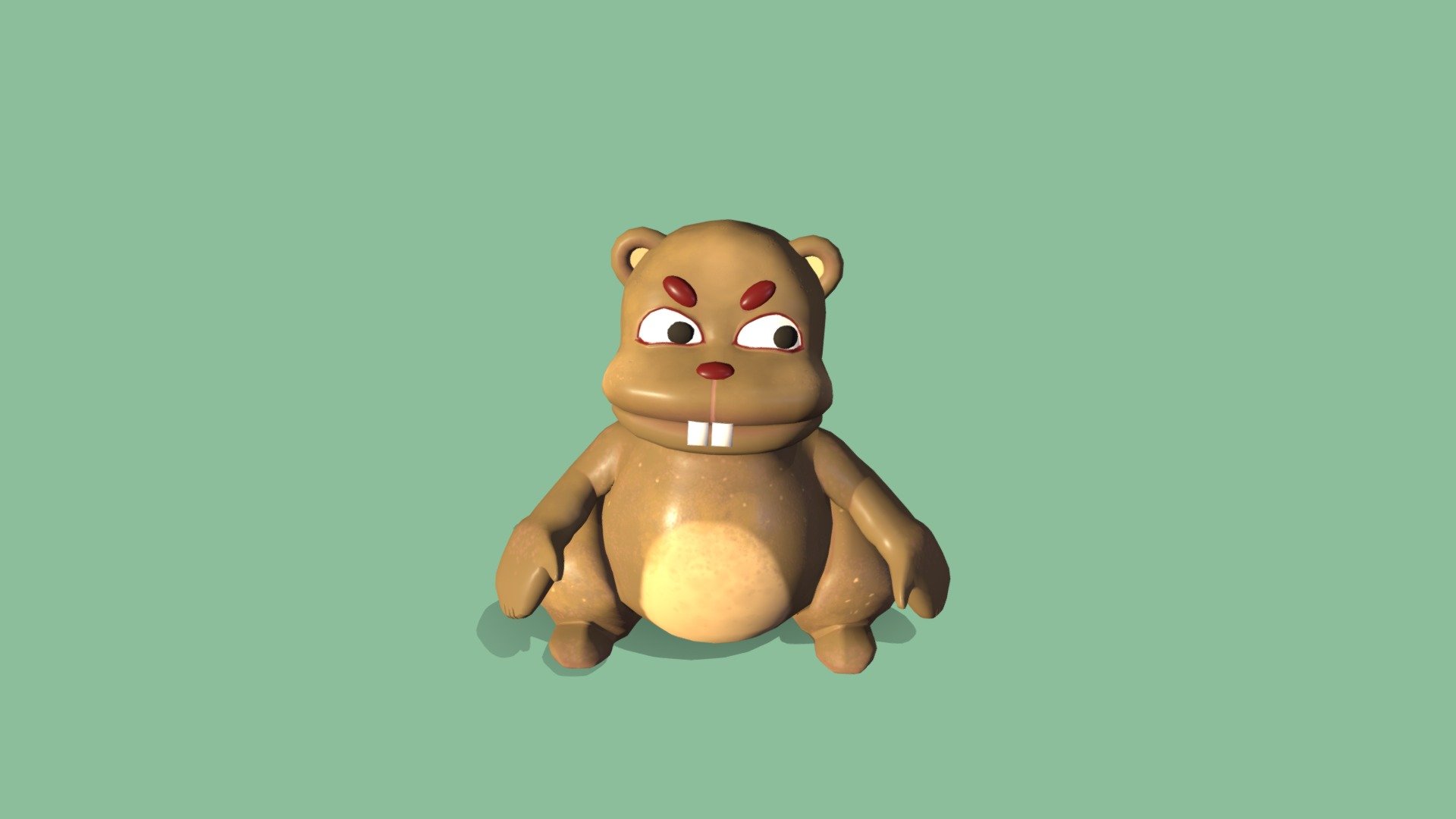 Beaver - 3D model by Nuncasi [0c2ec2b] - Sketchfab