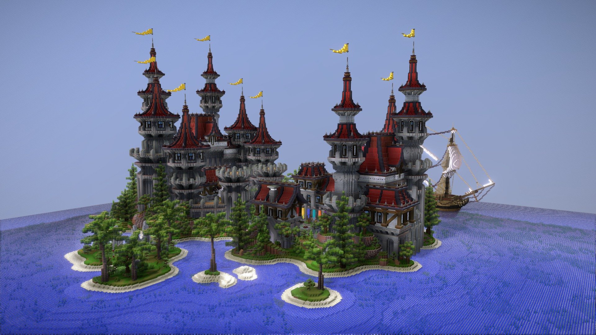 Glorious Red Lobby - 3D model by BreadBuilds [0c30b11] - Sketchfab