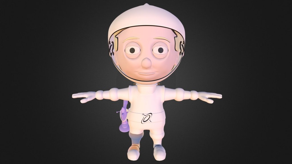 Countdown - Kid Spacesuit - 3D model by Stephen (@StephenS) [0c30b54 ...
