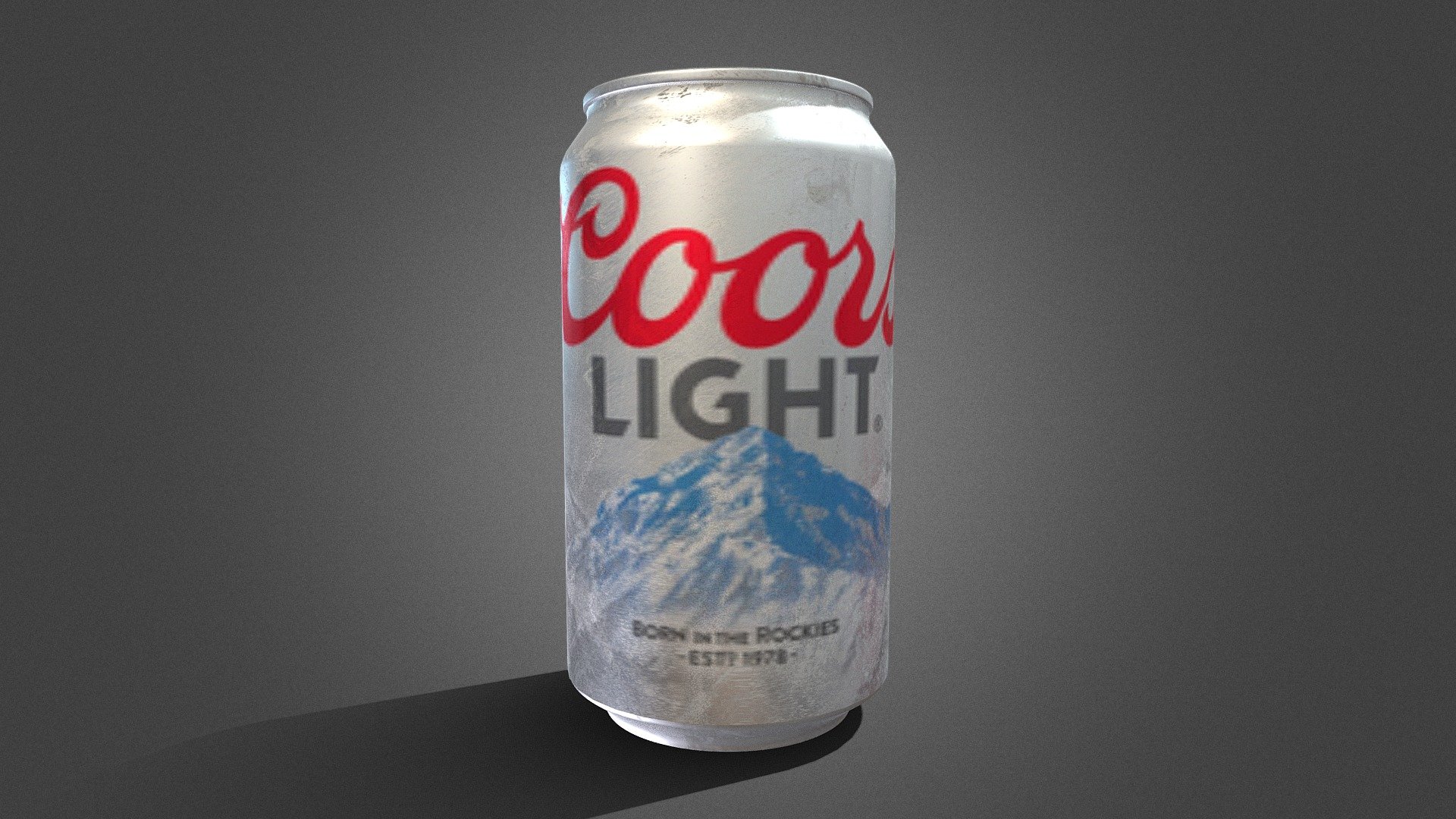 BEER COORS LIGHT - Buy Royalty Free 3D model by a.ariaszorrilla ...
