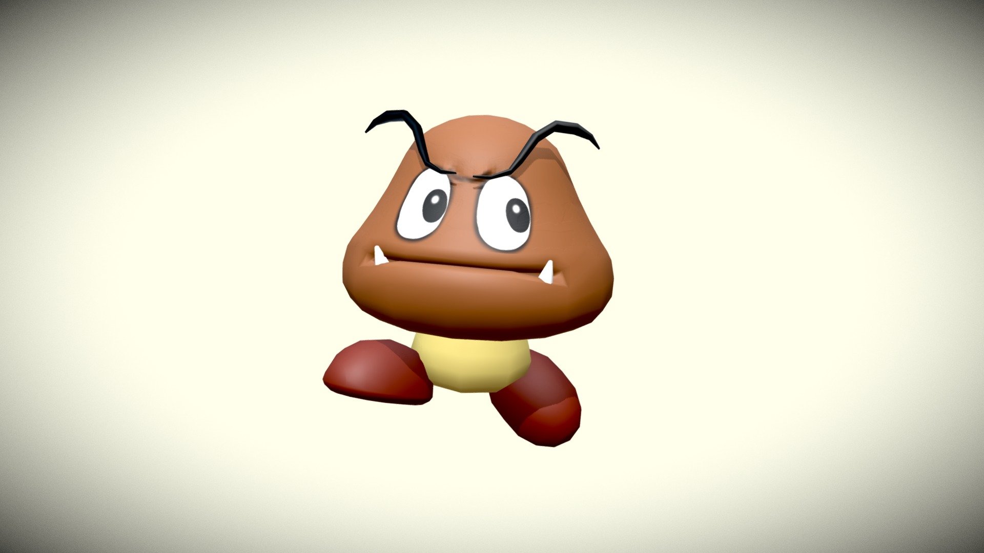 Goomba - Super Mario Bros. series - 3D model by Henrique Andrade ...
