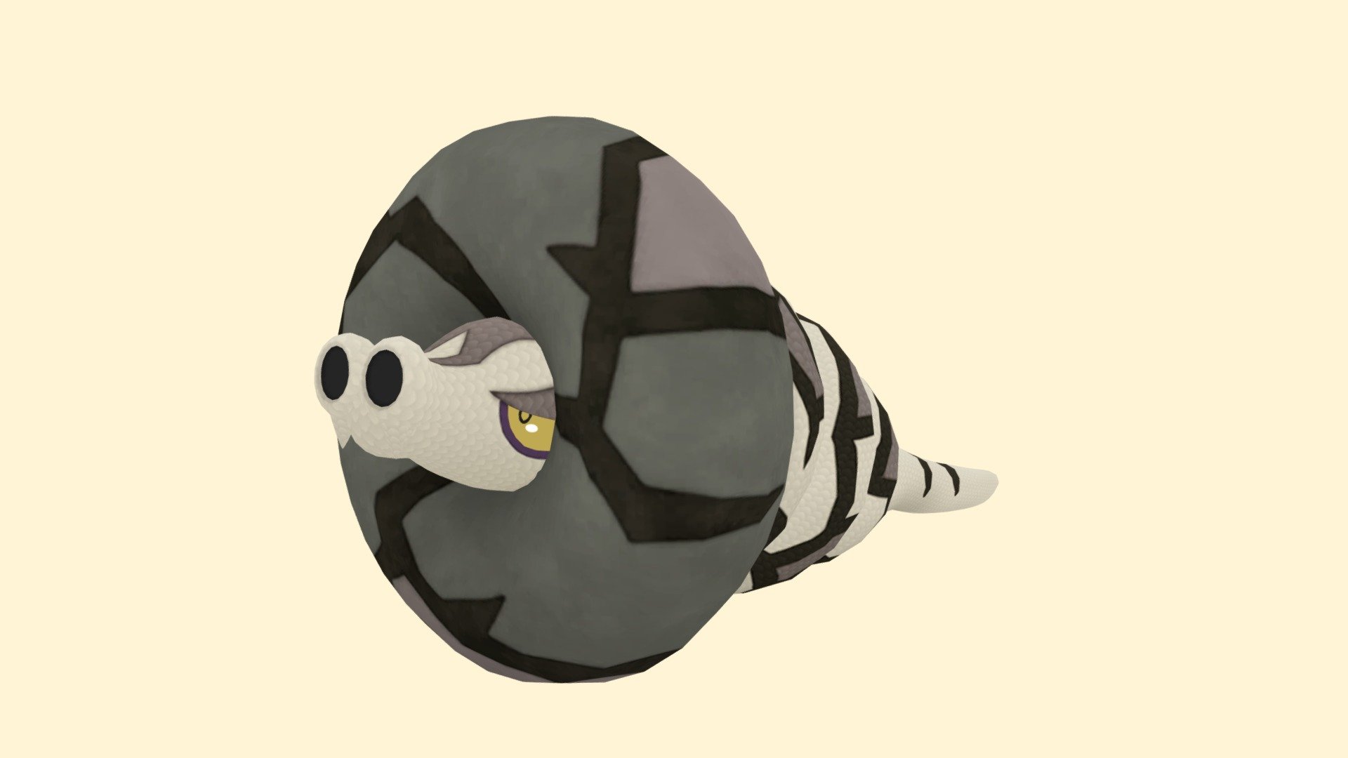 Shiny Sandaconda - Download Free 3D model by Mariokart07 [0c33f3b ...