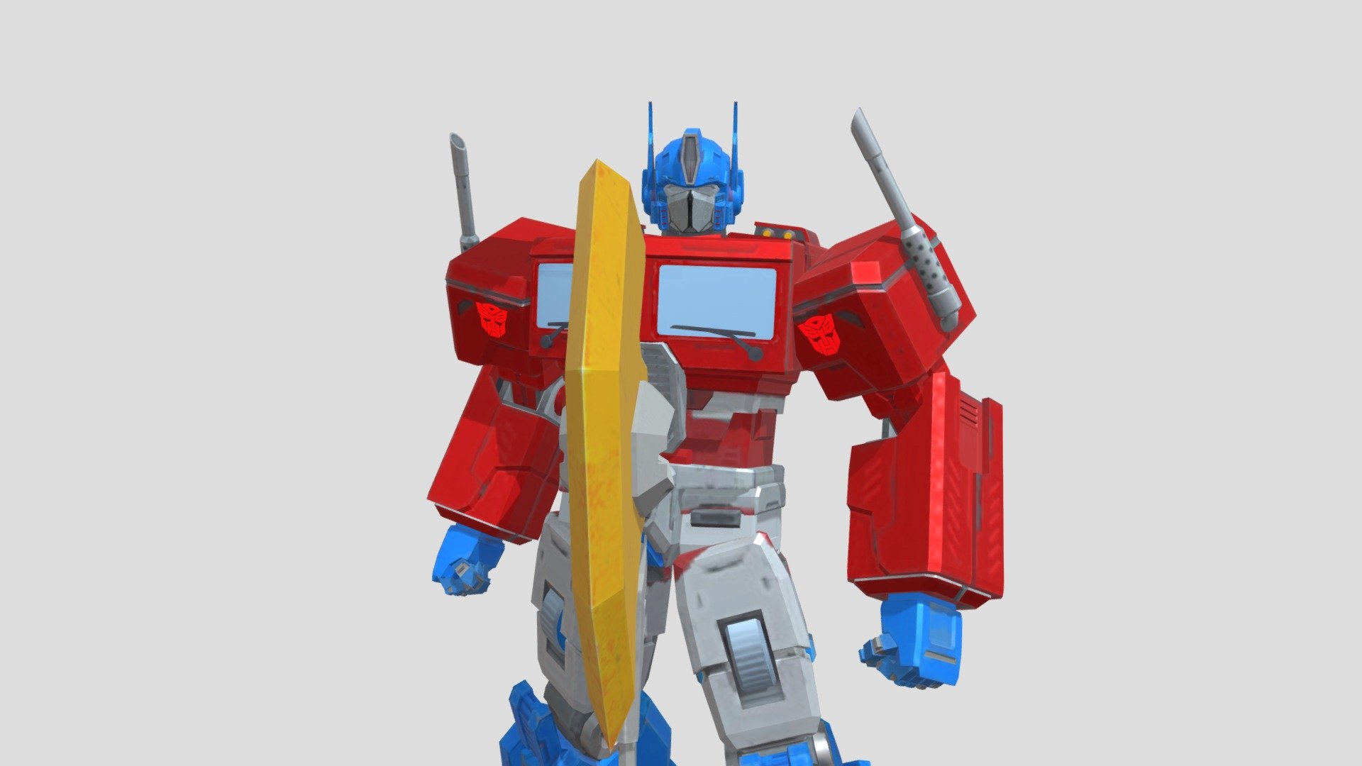 TF Alliance G1 Optimus Prime - Download Free 3D model by Pipogame ...