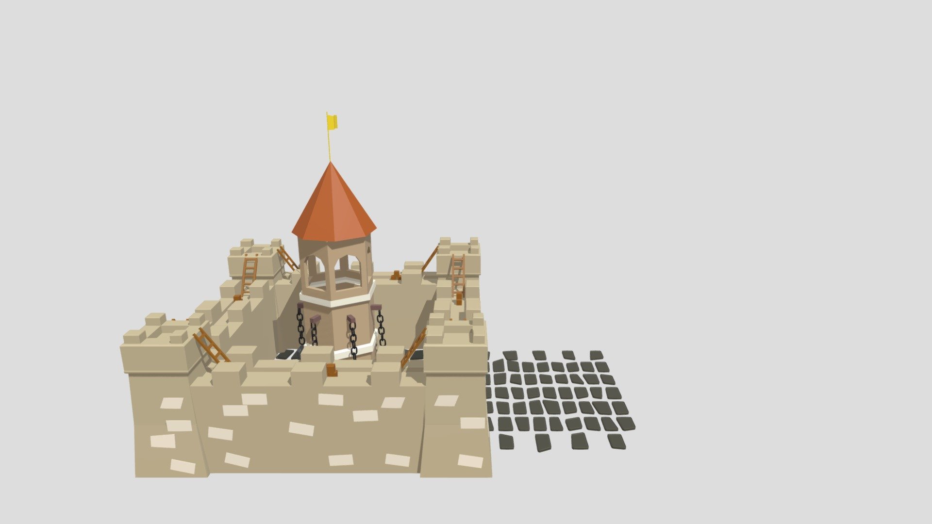 Architectural design - 3D model by arslanseyma [0c34136] - Sketchfab