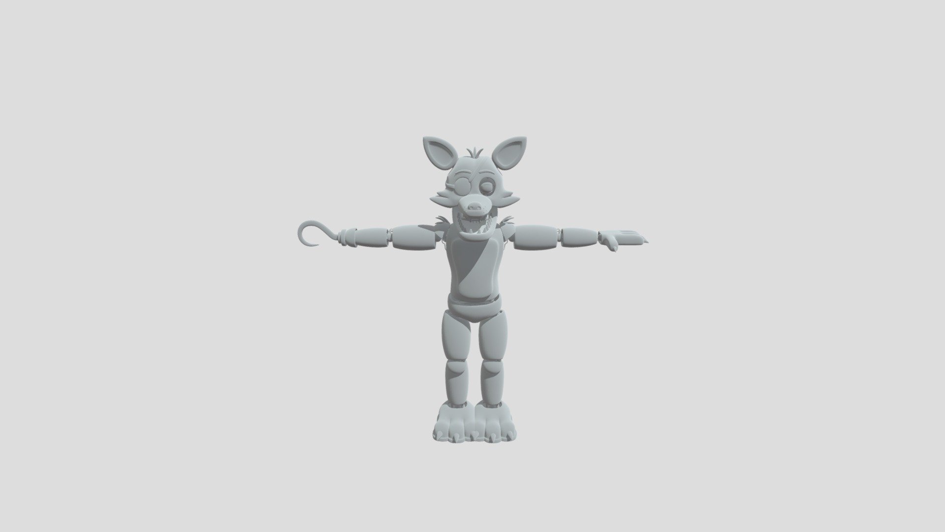 Gen 2 Foxy By Hip Lawyer Cat (1) - Download Free 3D model by Gutbear ...