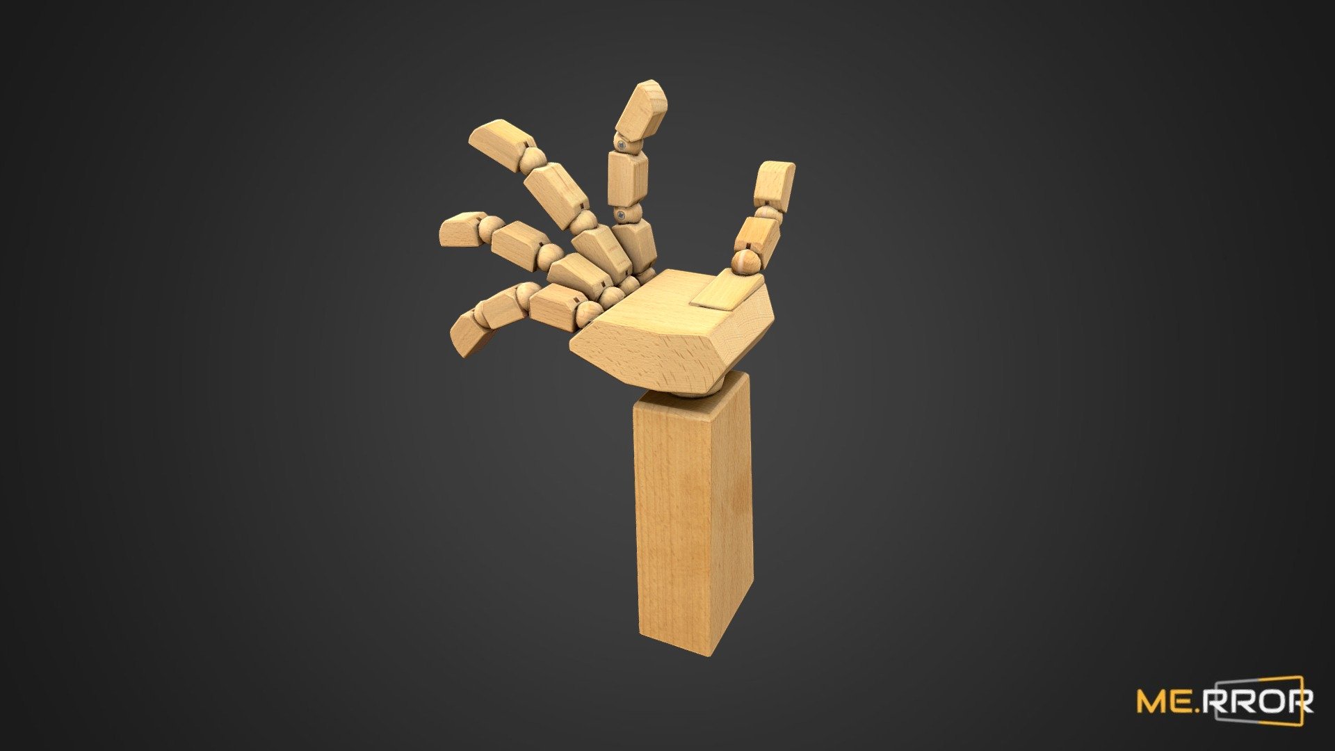 [Game-Ready] Wooden Hand Mannequin Accessories - Buy Royalty Free 3D ...