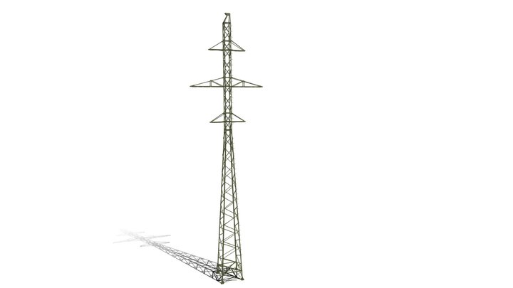Power-line 3D models - Sketchfab