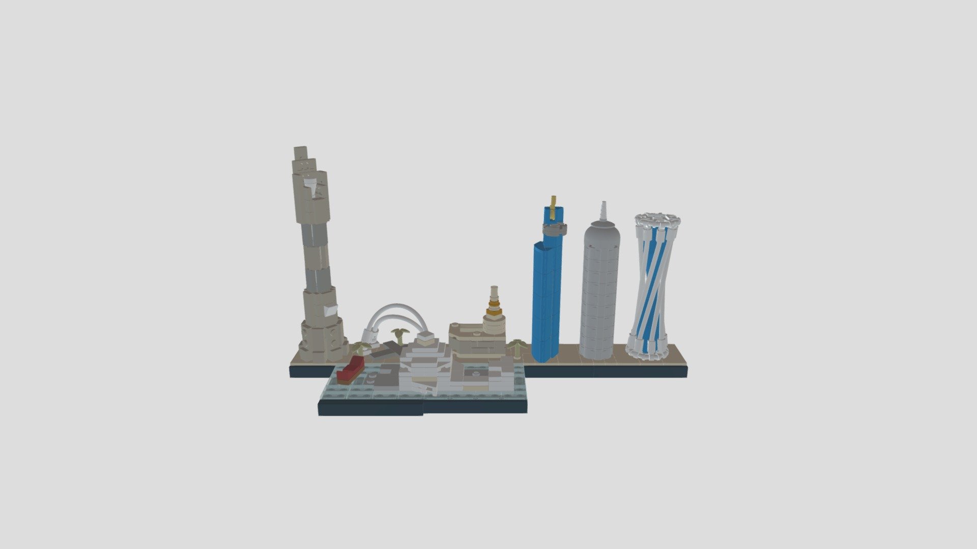 Doha - 3D model by benfrey [0c36b3b] - Sketchfab