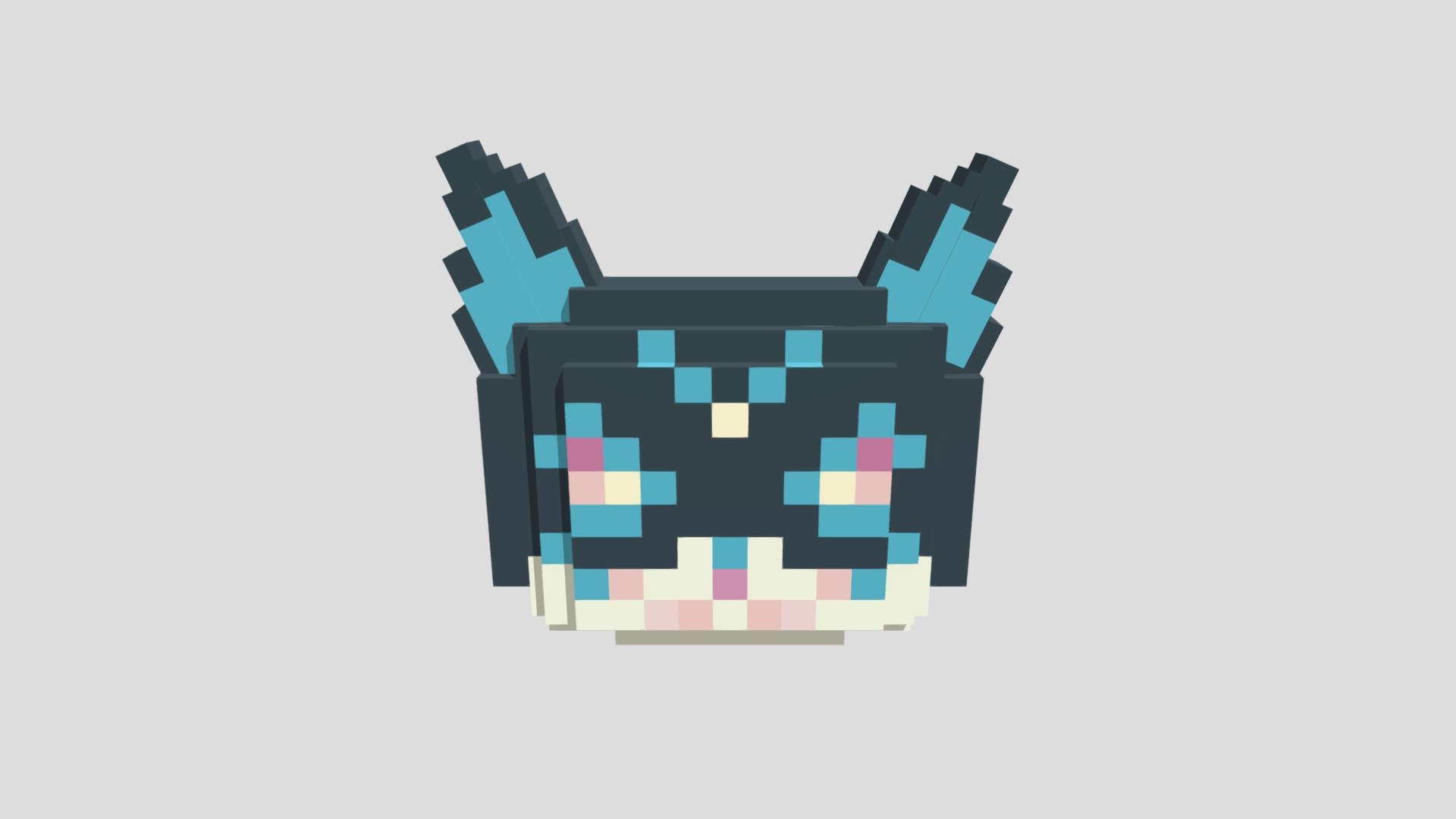 Cat Mask - Hoshimachi Suisei - 3D model by variell [0c374de] - Sketchfab