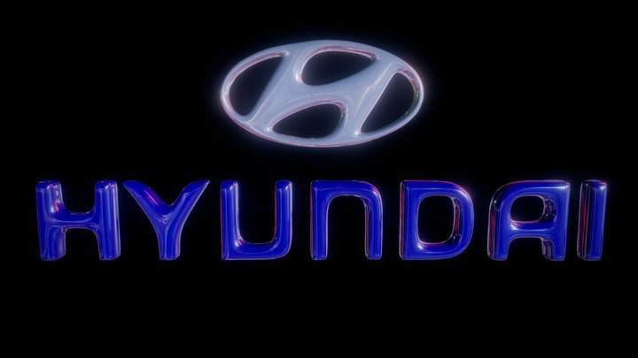 Hyundai 3d Logo