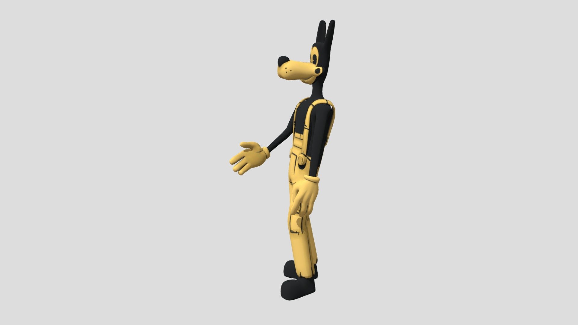 Happy Hand Gesture boris the wolf - Download Free 3D model by Mixamo ...