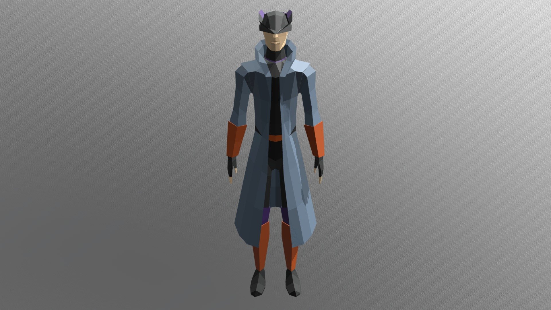Bloody Hunter Lowpoly - 3D model by LuGo (@LucASGF) [0c37f5a] - Sketchfab