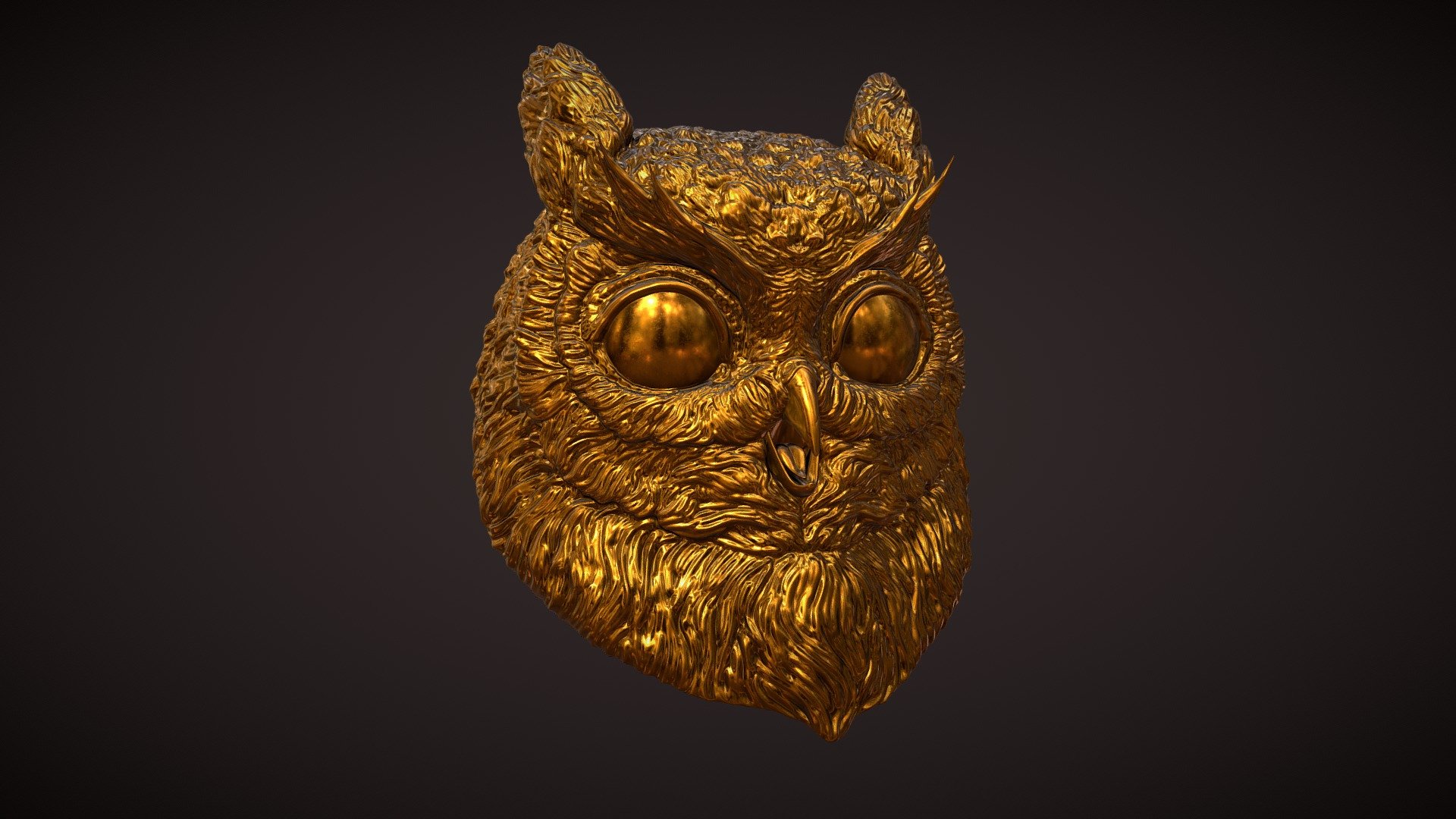 Owl Statue - 3D model by Lola_M (@lolamo222) [0c3970f] - Sketchfab