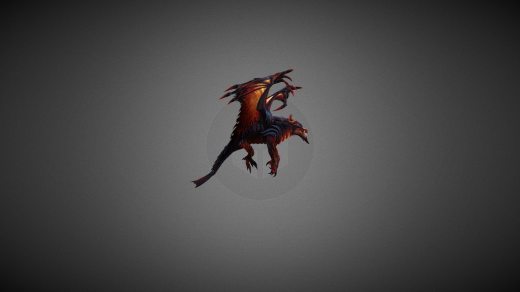 Dragon red - 3D model by attasik [0c39dad] - Sketchfab