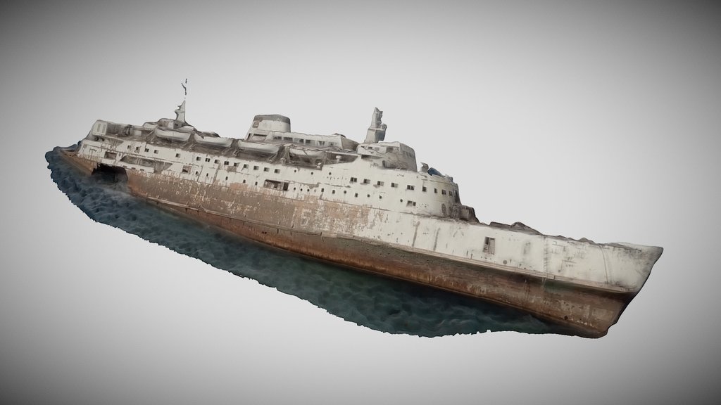 ShipWreck Scene - A 3D model collection by Gabriel.Allard - Sketchfab
