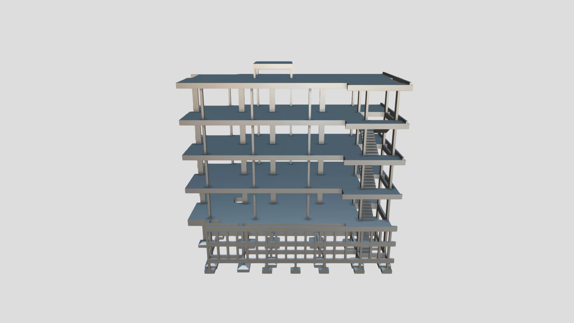 Edificio Joseilson - Vista 3D - 3D model by Nathan Fernandes (@nathanfernandes.eng) [0c3d890 ...