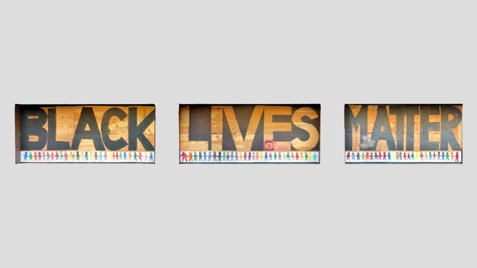 BLM 3 Part Mural - Download Free 3D model by Kyle Pace (@Kpace ...