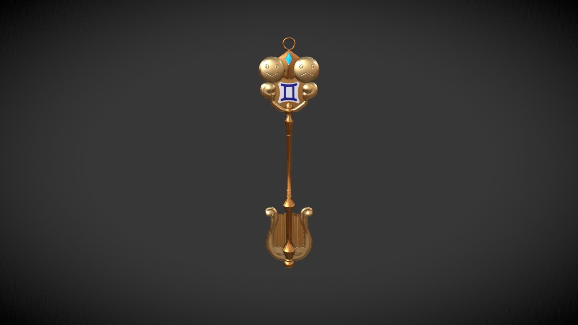 Fairy Tail Gemini Key - 3D model by LyoFF [0c3faba] - Sketchfab