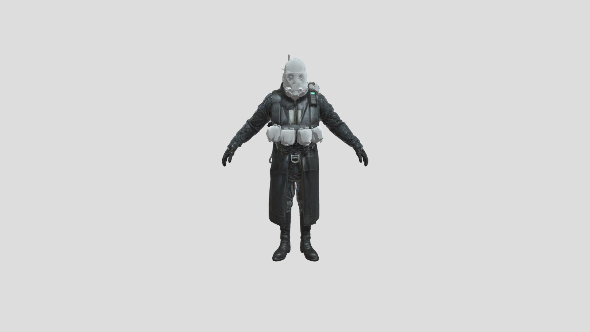 Metro Cop - Download Free 3D model by Freaky Gamer (@davi13gb) [0c4098f ...