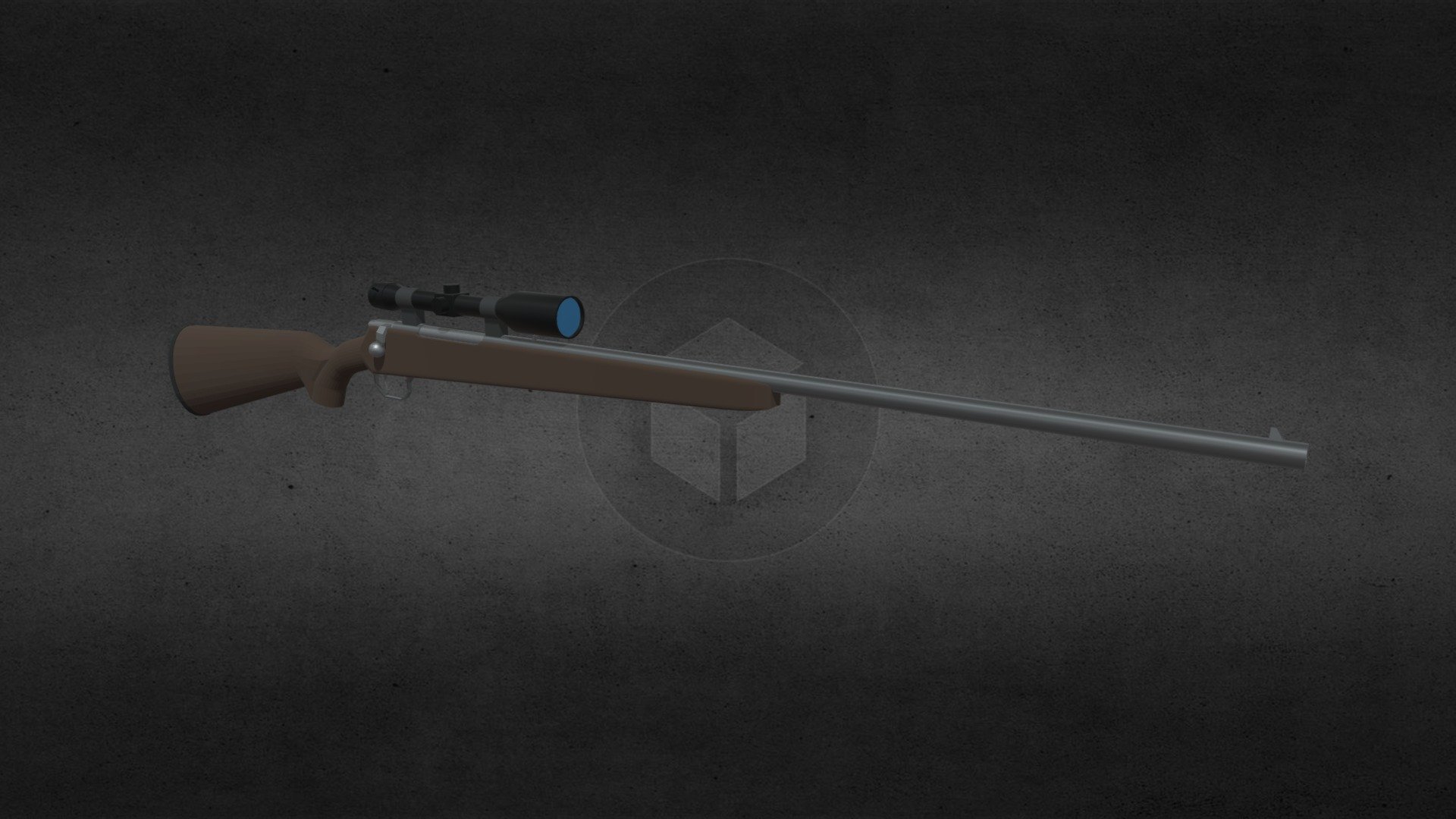 Hunting rifle - Download Free 3D model by p.wb [0c40fce] - Sketchfab